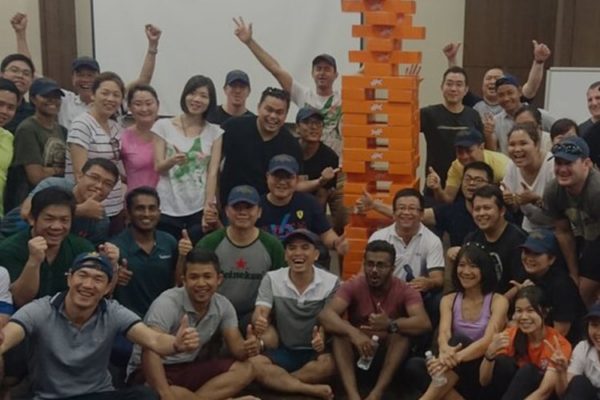 Giant Jenga XXL Team Building Activities